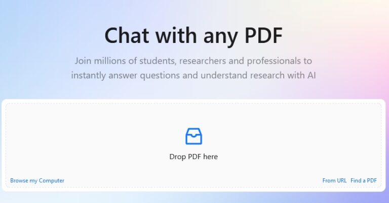 AI が PDF の内容を要約してくれる「ChatPDF」の使い方を紹介！ | ザイタクの心得